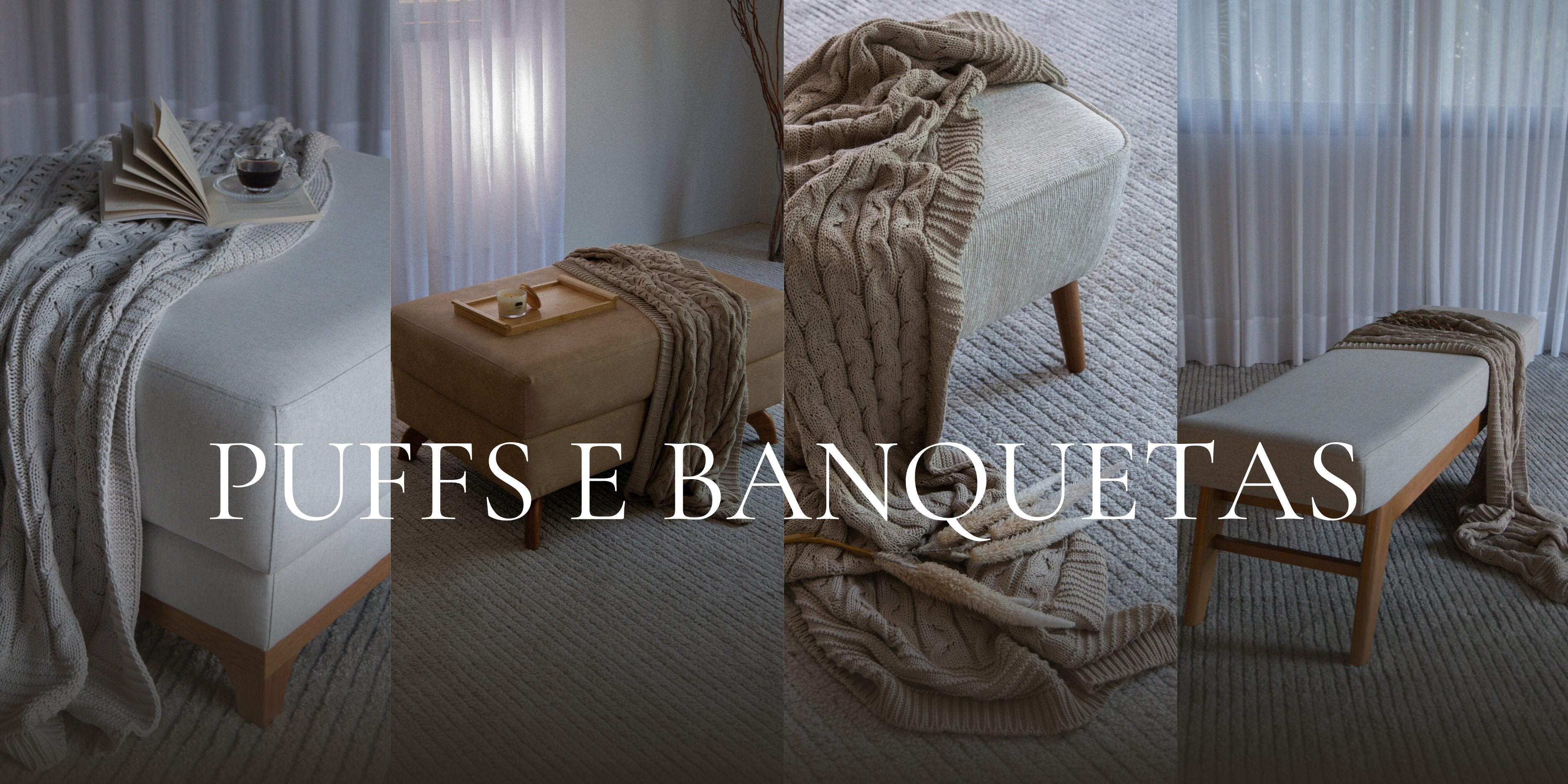 Puffs e Banquetas – Möbel Móveis e Estofados